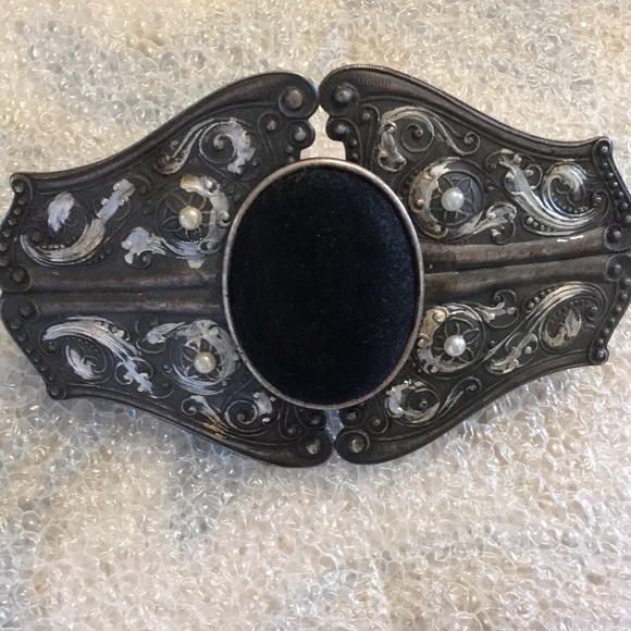 french | Accessories | Vintage Art Deco Pearl France French Barrette ...